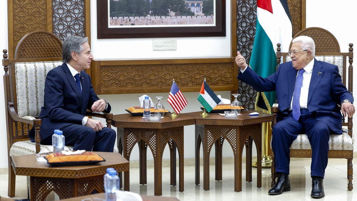 Blinken meets Palestine leader after urging Israel to spare Gazan ...