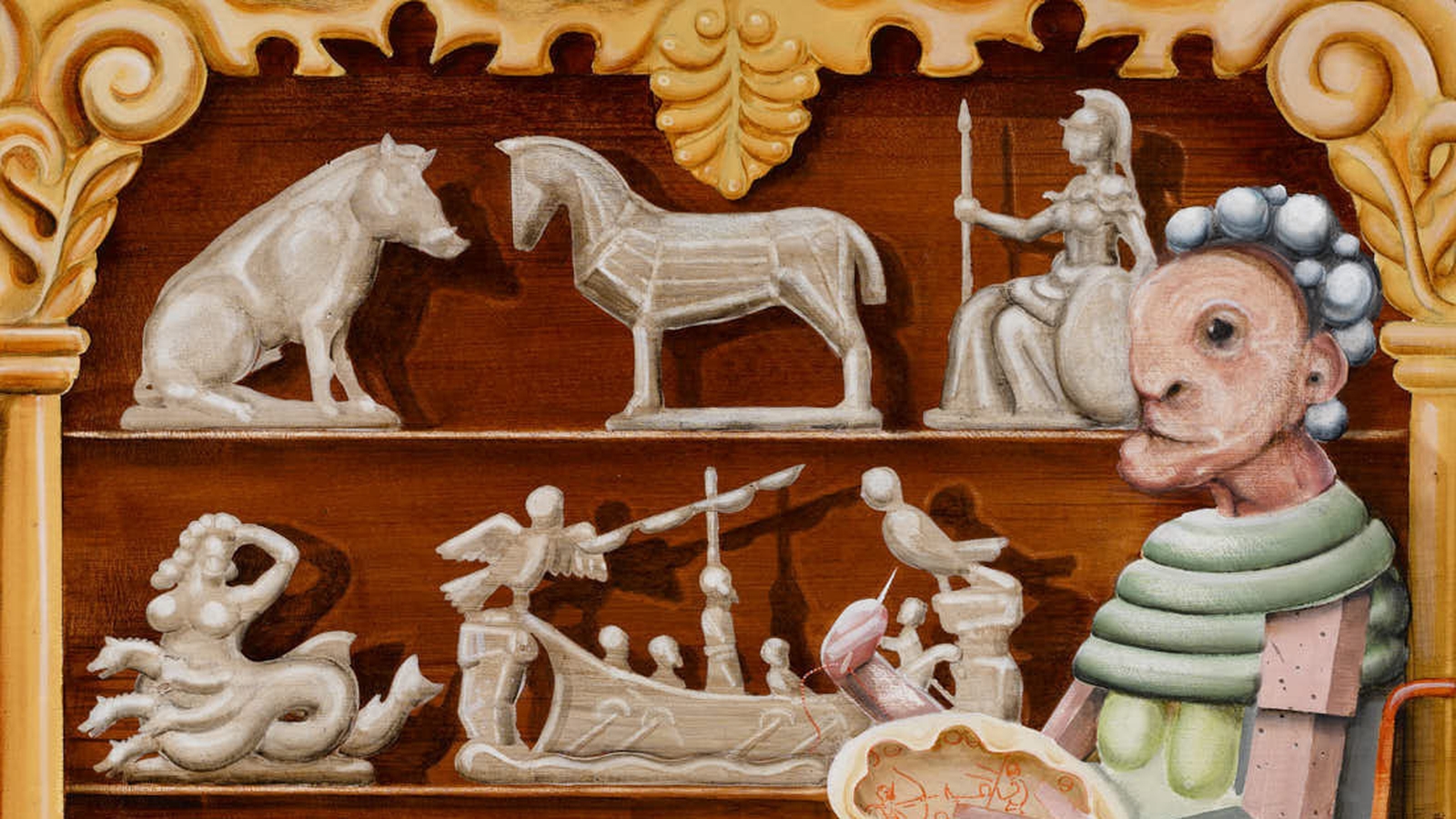 The Odyssey - artist John Kindness reimagines Greek mythology