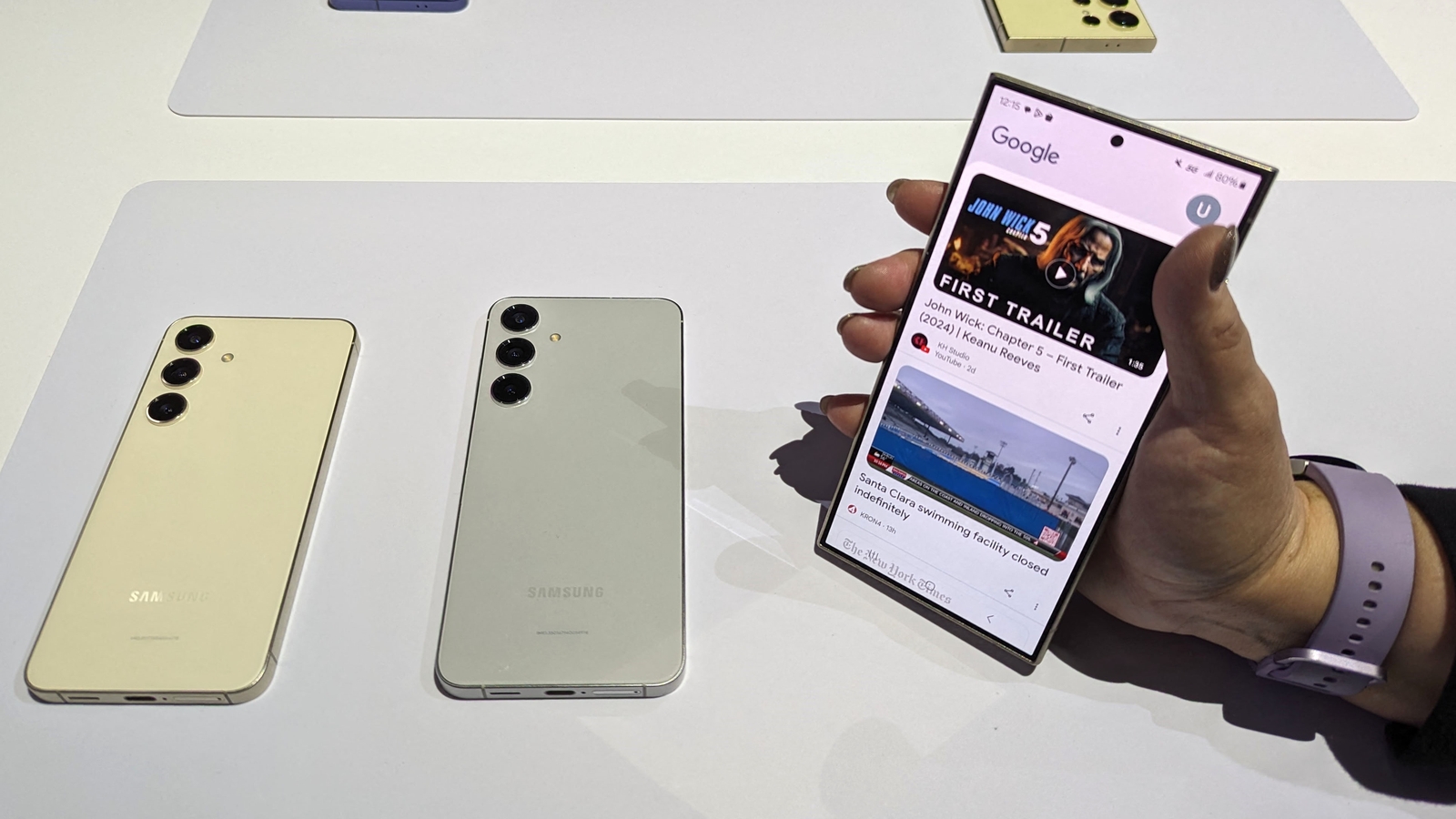 New Samsung Galaxy S24 models packed with AI