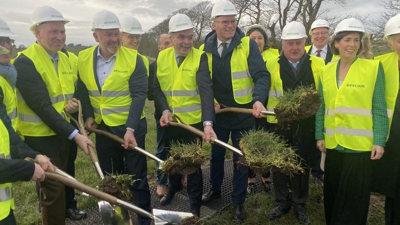 First sod turned at site of Dexcom plant in Co Galway