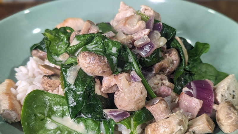 Paul's easy chicken with trimmings: Today