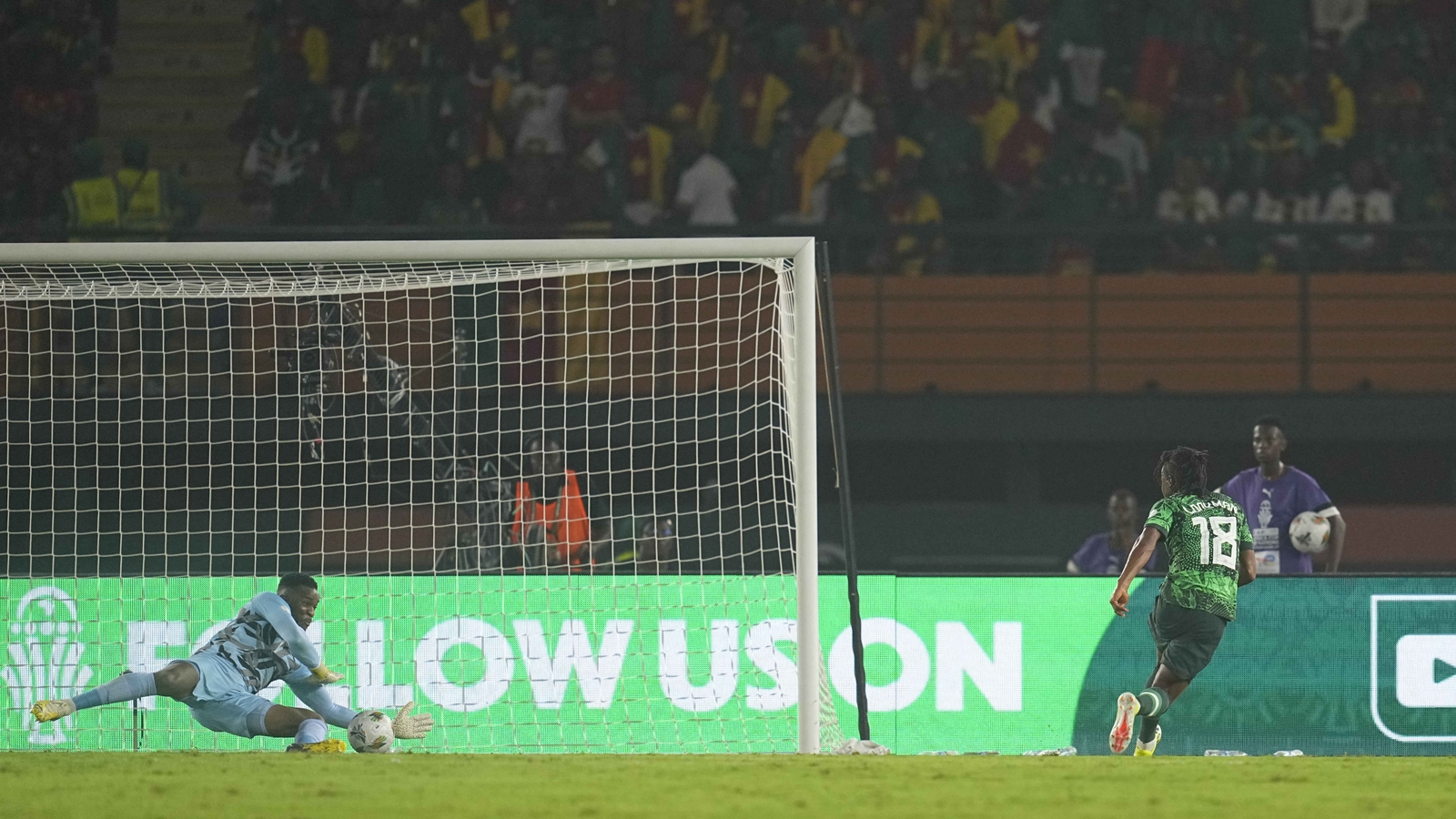 AFCON: Lookman double puts Nigeria into last eight