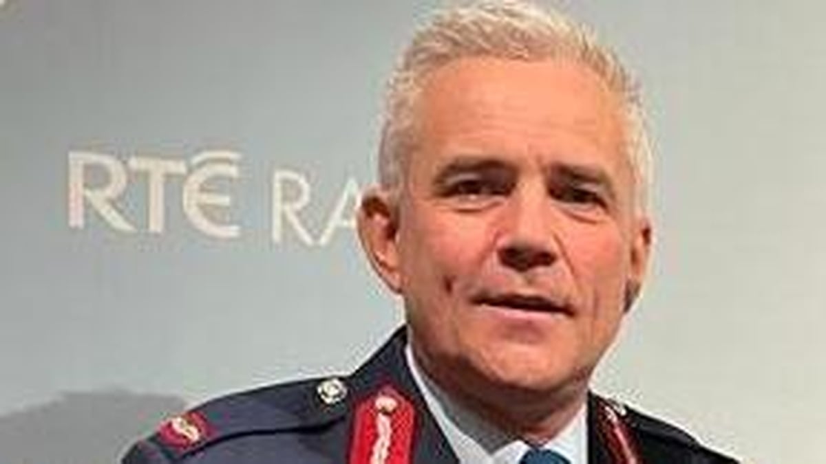 Lieutenant General Seán Clancy, Chief-Of-Staff of the Defence Forces ...