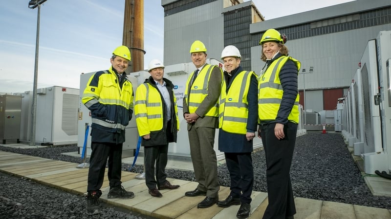 ESB opens major battery plant at Poolbeg site in Dublin