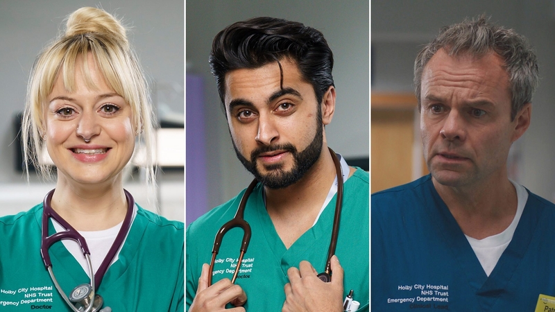 Casualty announces three new stars