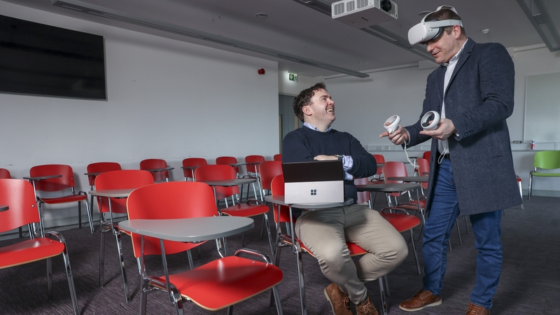 DCU researchers launch virtual reality classroom