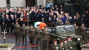 In pictures: Mourners pay respects to John Bruton
