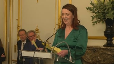 Video | Derry Girls creator Lisa McGee wins Christopher Ewart-Biggs ...