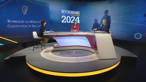 Campaigner, Tánaiste clash during debate on referendums