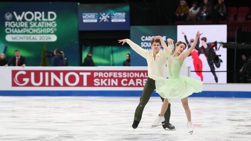 Irish ice dance duo 20th at World Championships