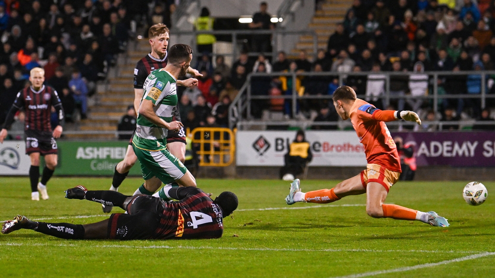 Rovers capitalise on insipid second-half Bohs display