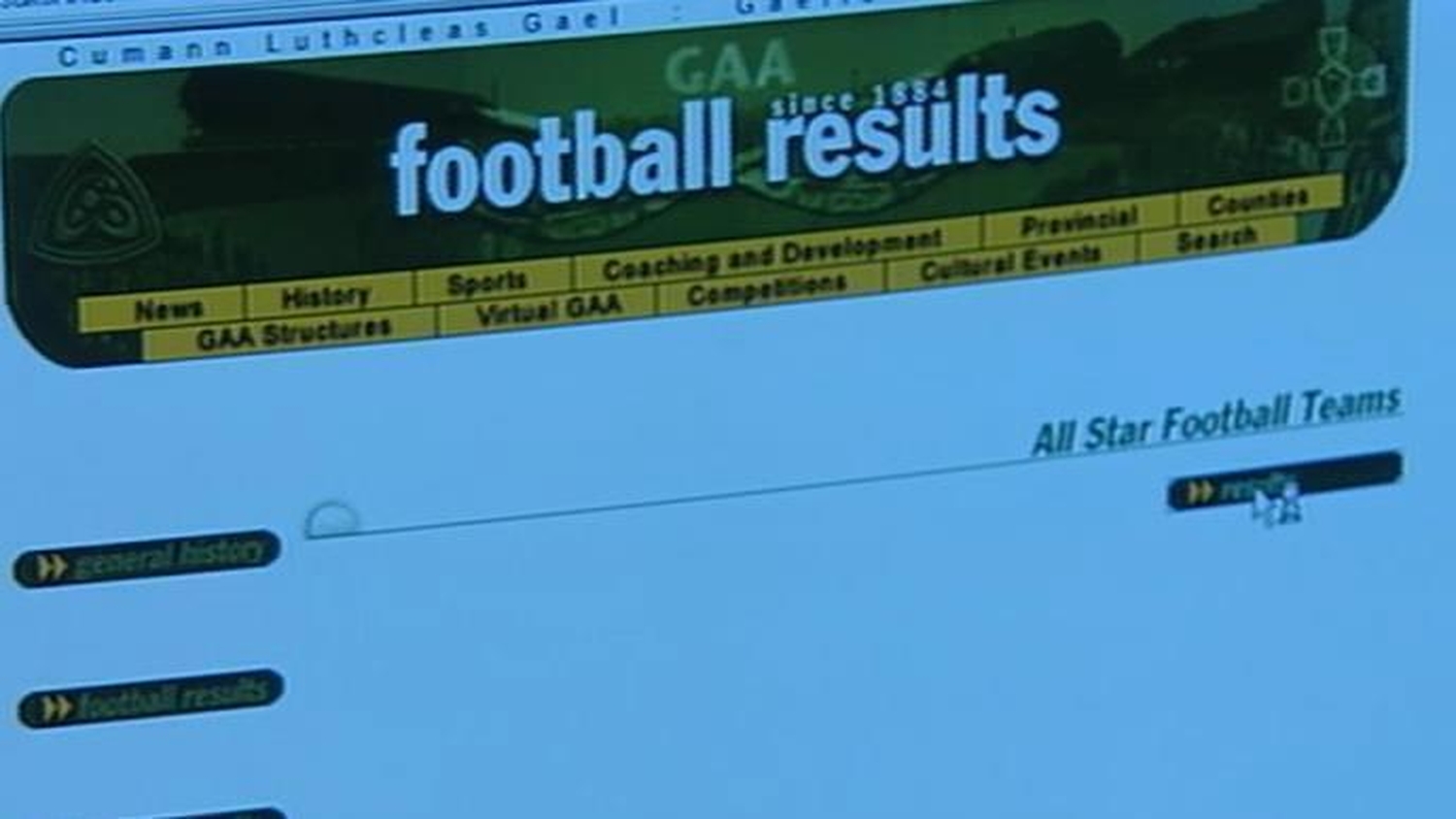 RTÉ Archives | Sports | GAA Goes Online