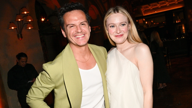 Andrew Scott is spring ready in green at Ripley premiere