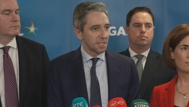 Video | "This is a party that is fighting fit," - Simon Harris | RTÉ