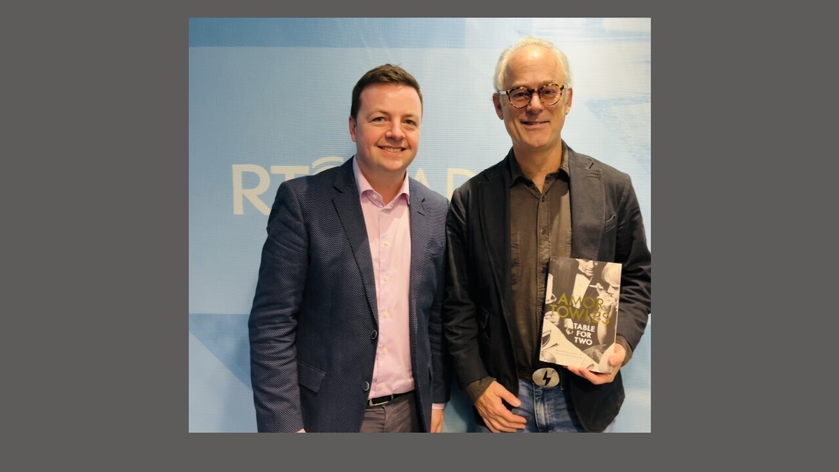 Amor Towles | Oliver Callan - RTÉ Radio 1