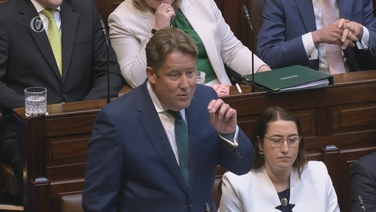 Video | 'Unedifying' exchange on housing in the Dáil, says Bacik | RTÉ