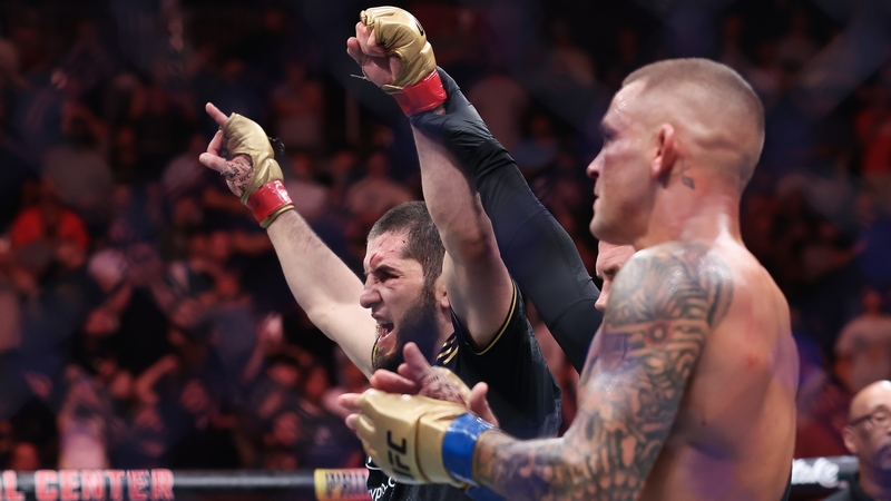Makhachev beats Poirier to retain UFC lightweight title