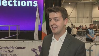 Video | Luke Corkery is Fine Gael's first seat in Swords in ten years | RTÉ
