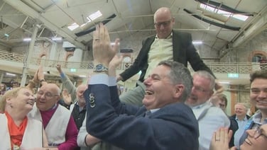 Video | Ray McAdam (FG) elected from North Inner City LEA | RTÉ