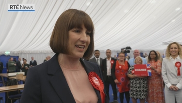 Video | 'This would be a historic victory for Labour' - Rachel Reeves | RTÉ