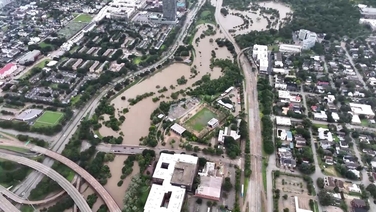 Video | Drone footage shows Beryl destruction in Texas | RTÉ