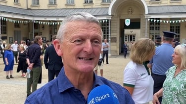 Video | Proud day for the Lavin family after flagbearer honour | RTÉ