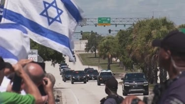 Video | Netanyahu arrives in Florida ahead of meeting with Trump | RTÉ