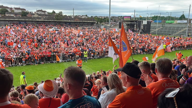 Armagh welcomes home All-Ireland winners