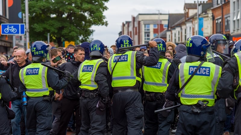 UK riot police on standby for 'foreseeable future'