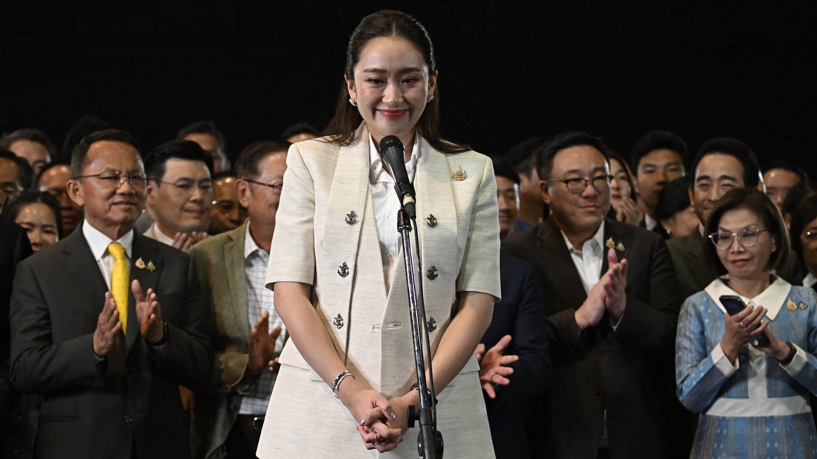 New Thai PM says 'honoured and happy' to be elected