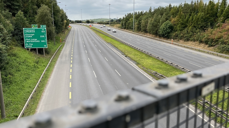 Man, 30s, dies in road collision on N7 in Co Dublin