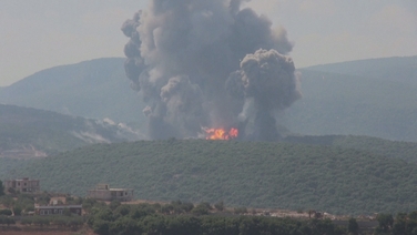 Video | Large explosion seen after Israeli strike hits southern Lebanon ...