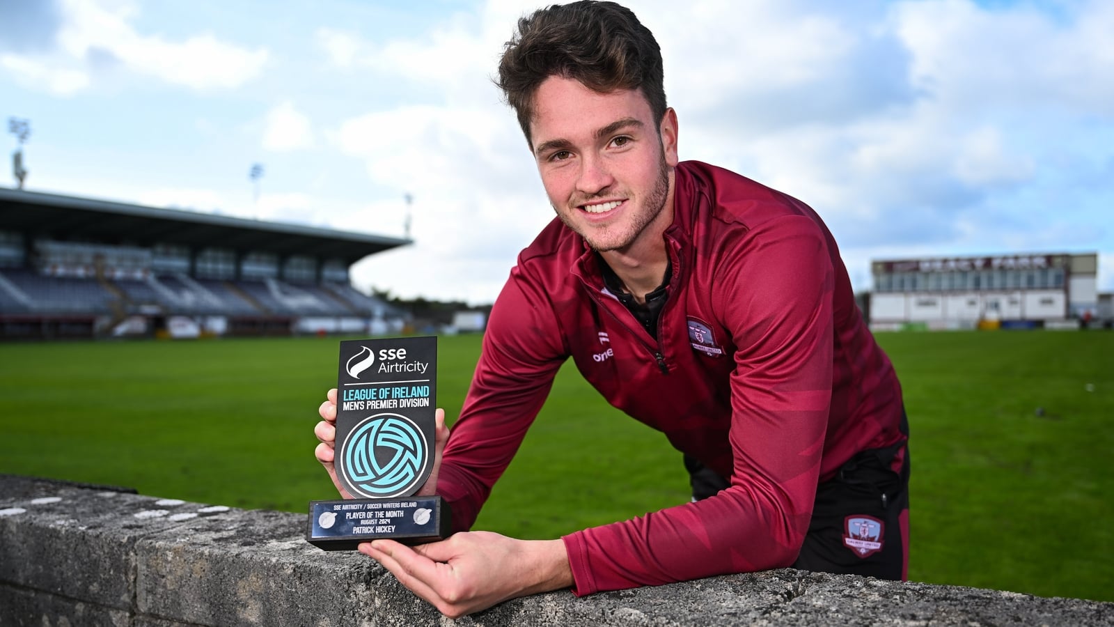 Galway's US midfielder Hickey named Player of the Month