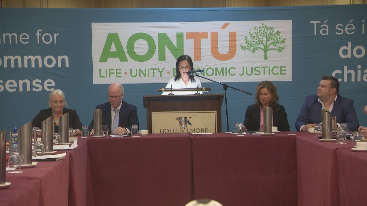 Aontú accuse Government of being 'threat' to Irish security | This Week ...