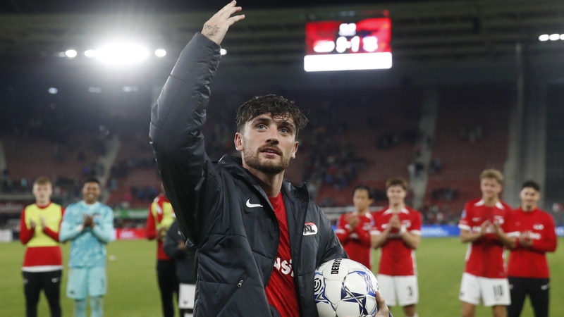 Ireland striker Parrott scores four in AZ Alkmaar rout