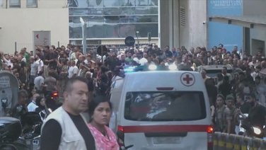 Video | Injured taken to American University of Beirut Medical Center ...