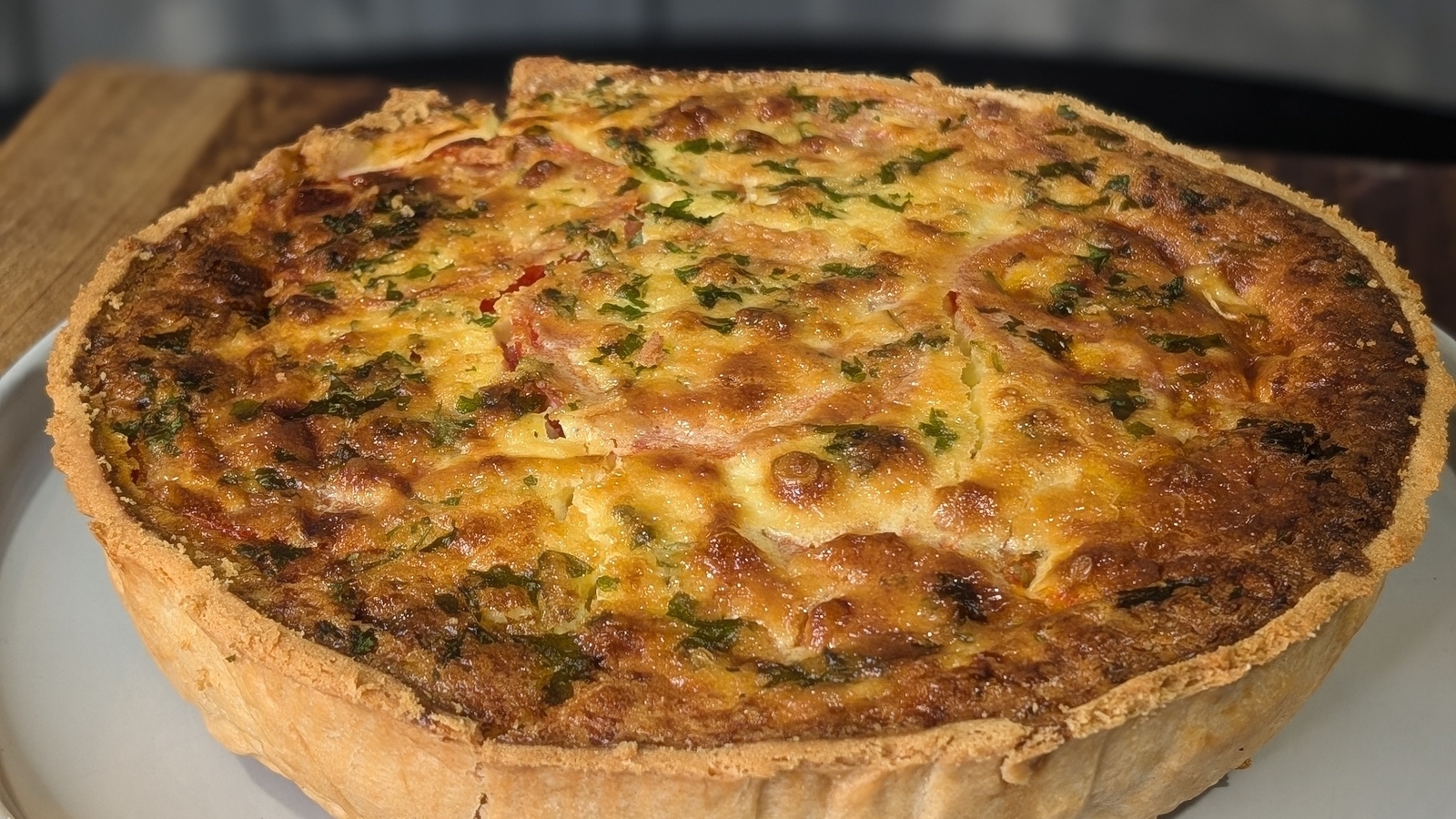 Mags Roche's quiche Lorraine: Today