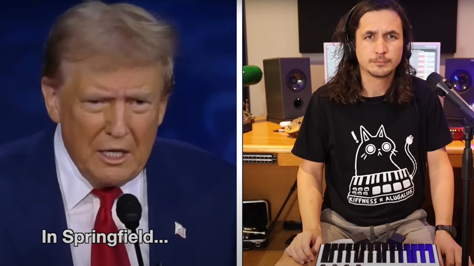 'Please don't eat my cat': Trump parody song goes viral