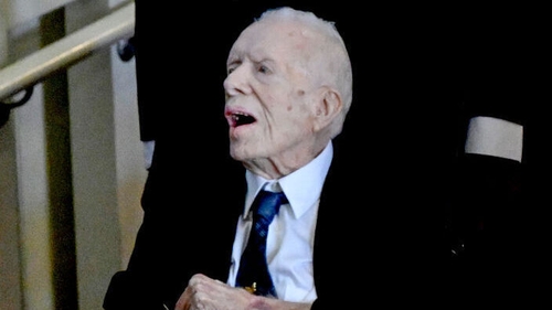 Former US president Jimmy Carter, 100, casts vote