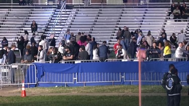 Video | Supporters at Howard University exit watch party as Harris ...