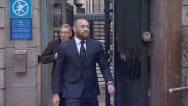 Video | Conor McGregor arrives at third day of civil trial at Four ...