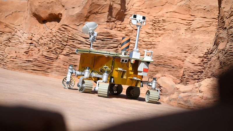 Chinese rover finds signs of ancient ocean on Mars