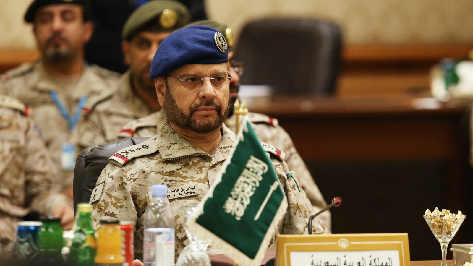 Saudi armed forces chief in Iran for talks