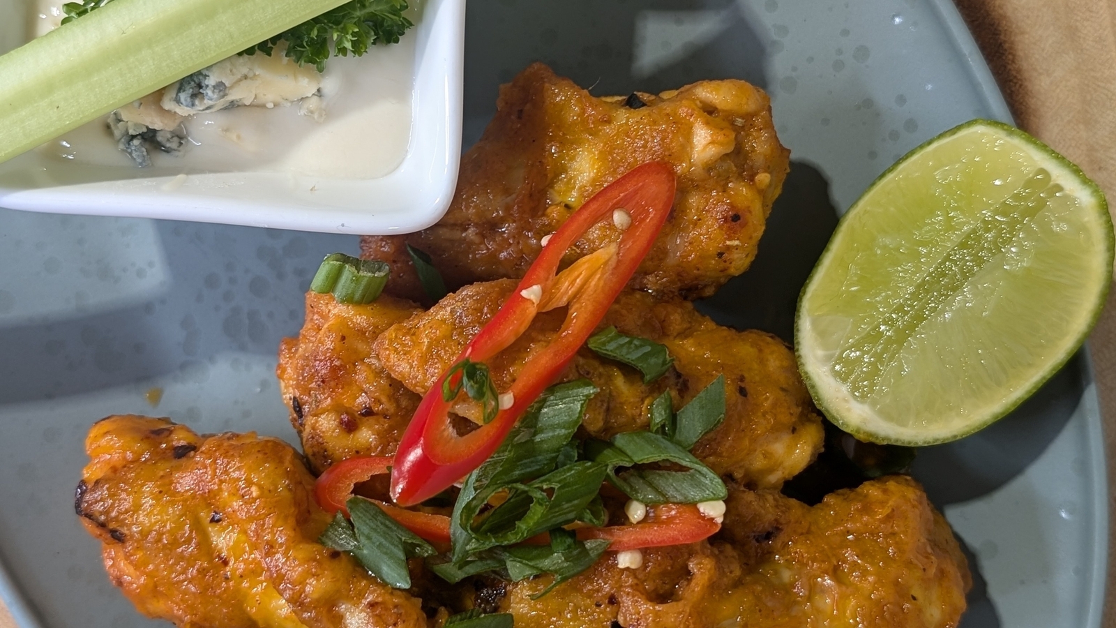 Derry Clarke's spicy chicken wings: Today