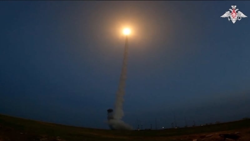 What is the ICBM Ukraine says Russia fired?