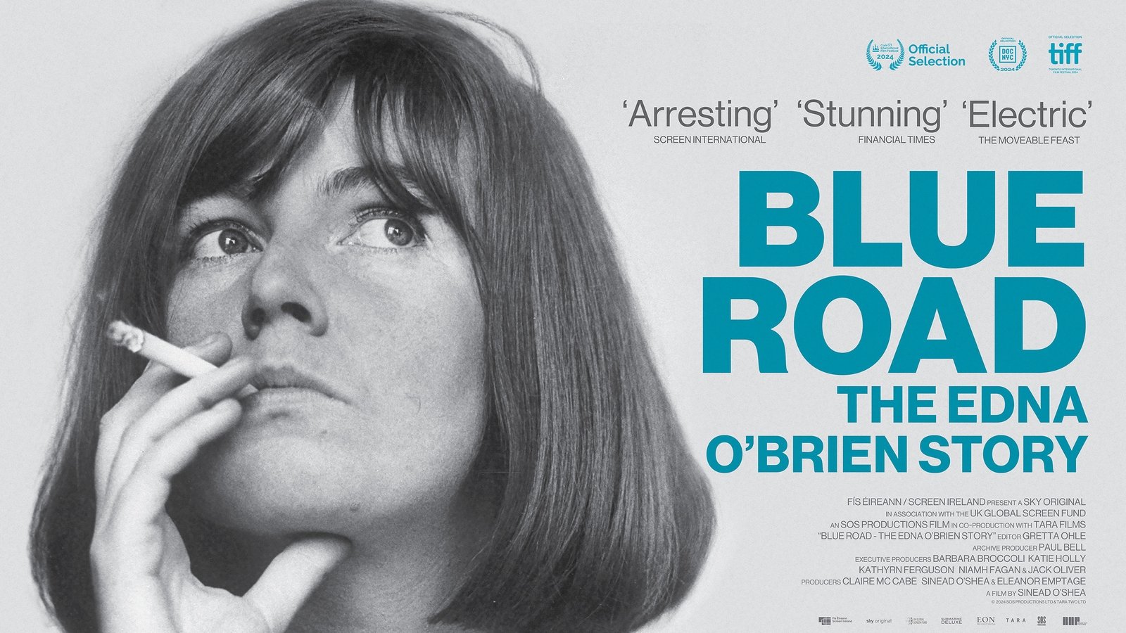 Blue Road: The Edna O'Brien Story movie review : Edna O'Brien gets her ...