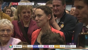 Video | Marie Sherlock elected to final seat in Dublin Central | RTÉ