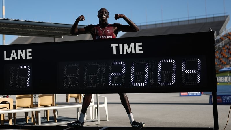 Schoolboy Gout breaks 56-year-old Aussie 200m record