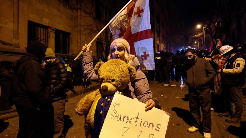Thousands of pro-EU protesters march in Georgia