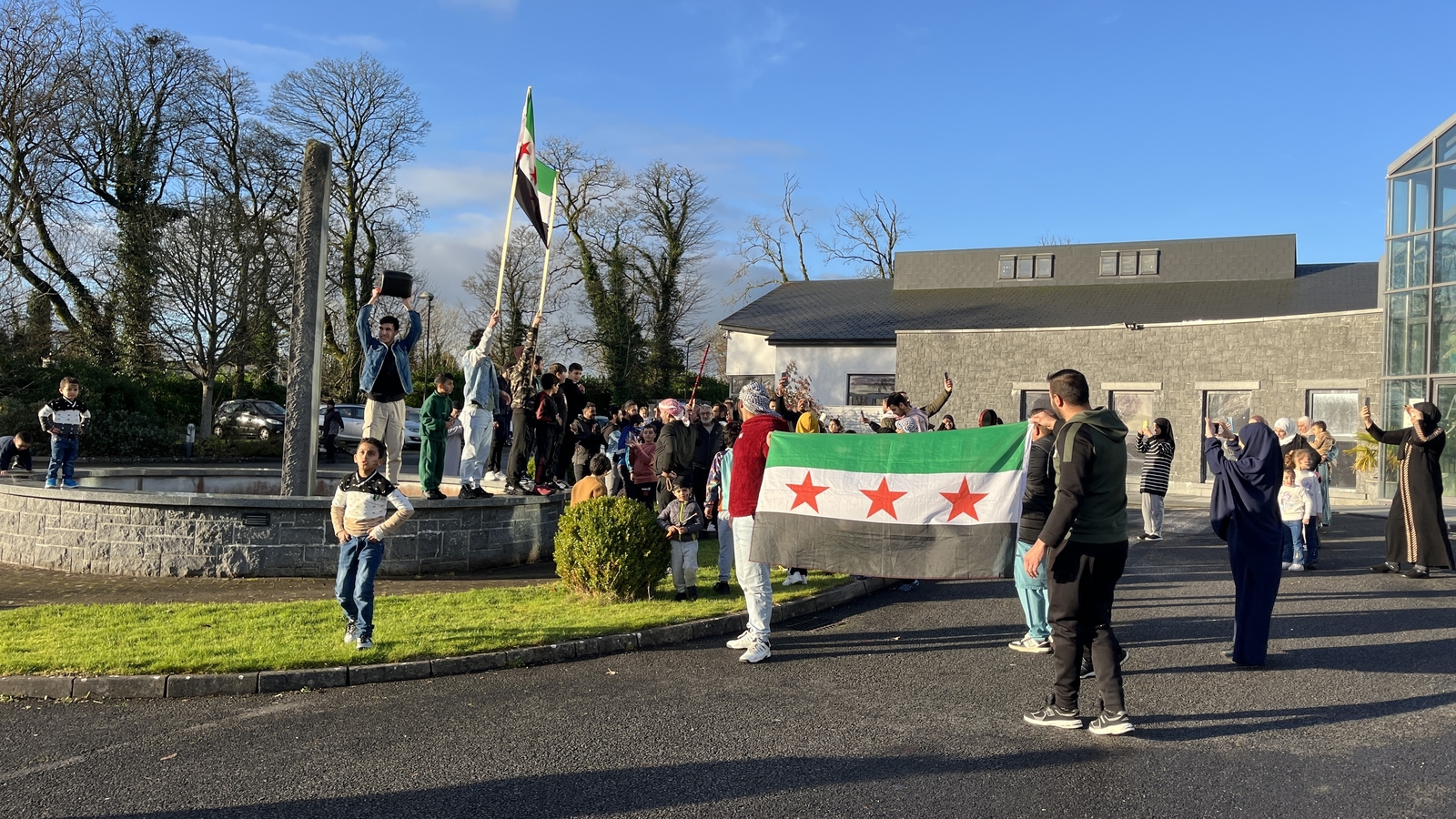 Syrians in Ireland celebrate collapse of Assad regime